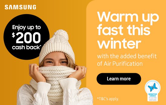 Breathe Easy and Stay Cozy: Discover Samsung's Innovative Air ...